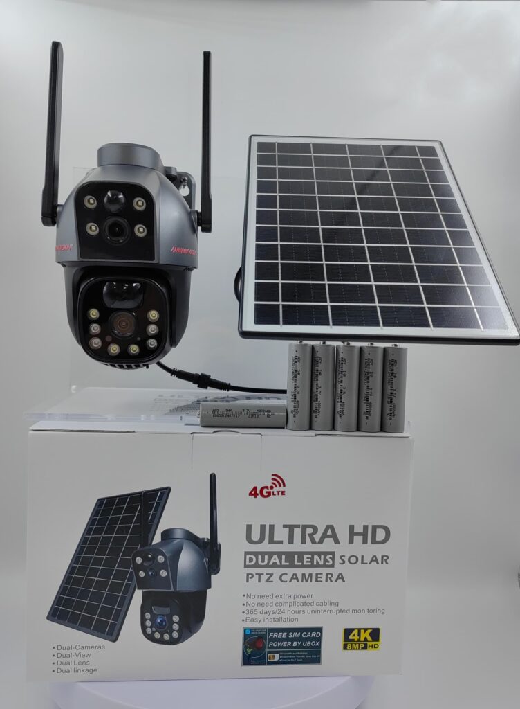 Ultra HD Dual Lens Solar PTZ Camera – Hex Technologies